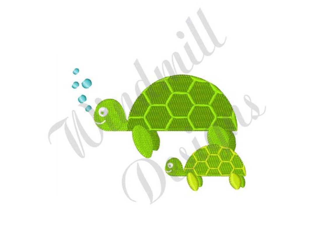 Sea Turtles - Machine Embroidery Design, Embroidery Designs, Embroidery ...