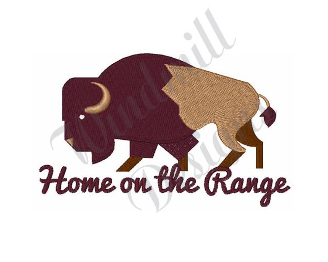 Buffalo - Machine Embroidery Design, Embroidery Designs, Machine ...