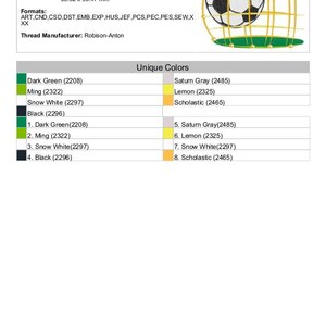 Soccer Goal - Machine Embroidery Design, Embroidery Designs, Machine ...