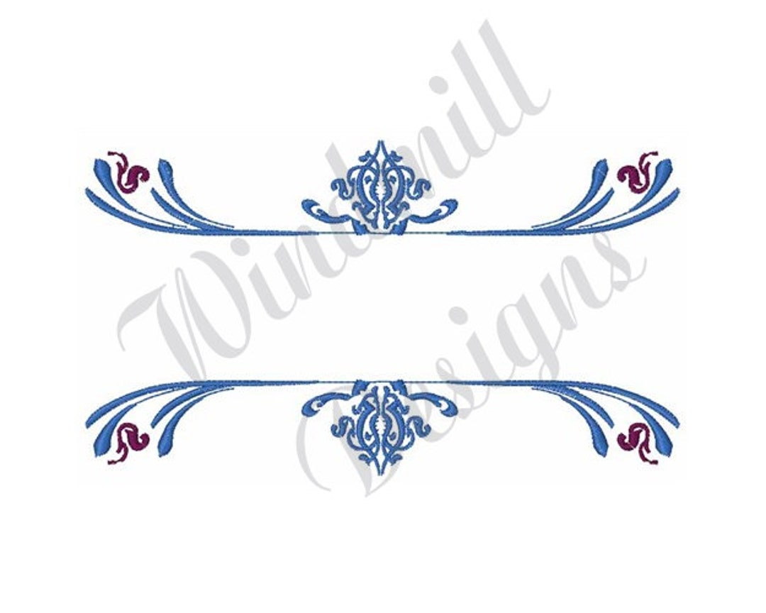 Victorian Split Design - Machine Embroidery Design, Embroidery Designs ...