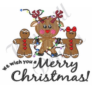 Merry Christmas - Machine Embroidery Design, Embroidery Designs ...