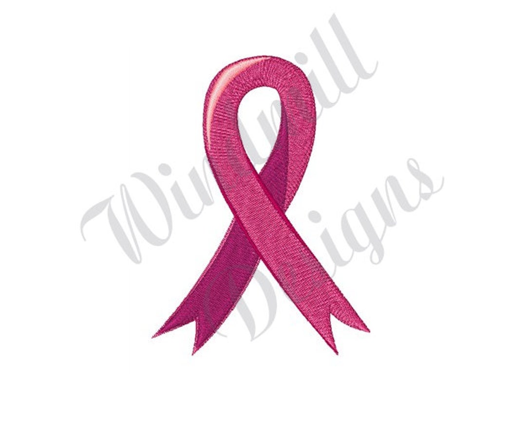 Pink Ribbon Breast Cancer Machine Embroidery Design, Embroidery Designs ...