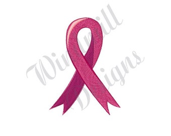 Breast Cancer Ribbon - Machine Embroidery Design, Embroidery , Machine ...