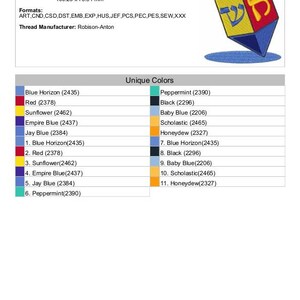 Dreidel - Machine Embroidery Design, Embroidery Designs, Machine ...