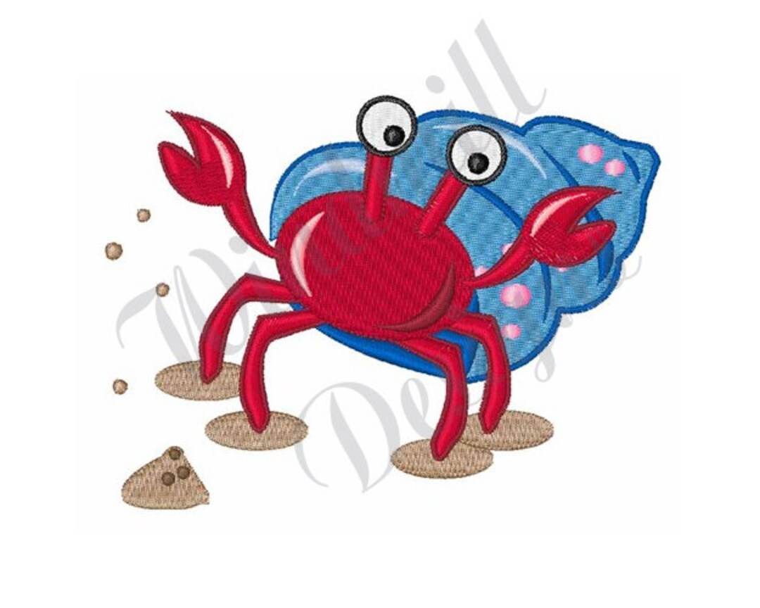Dancing Crab - Machine Embroidery Design, Embroidery Designs, Machine ...