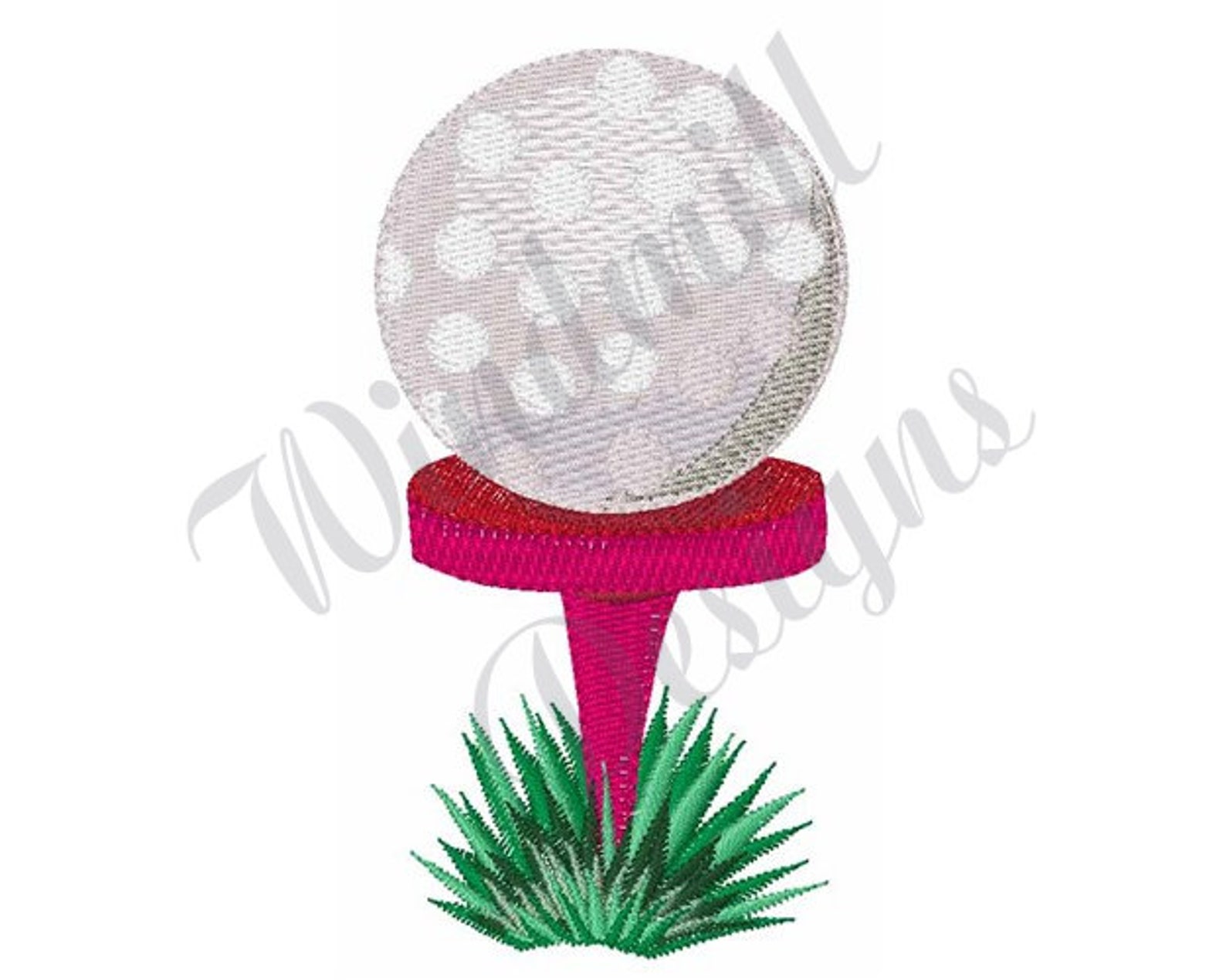 Golf Ball Machine Embroidery Design - Etsy
