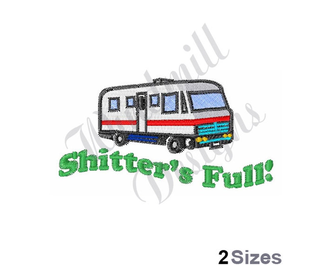 Christmas Vacation RV Machine Embroidery Design - Etsy
