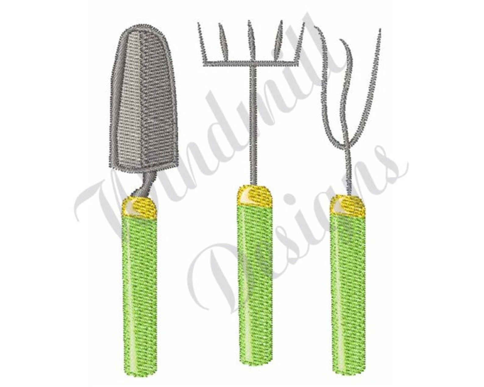 Gardening Tools Machine Embroidery Design Embroidery | Etsy