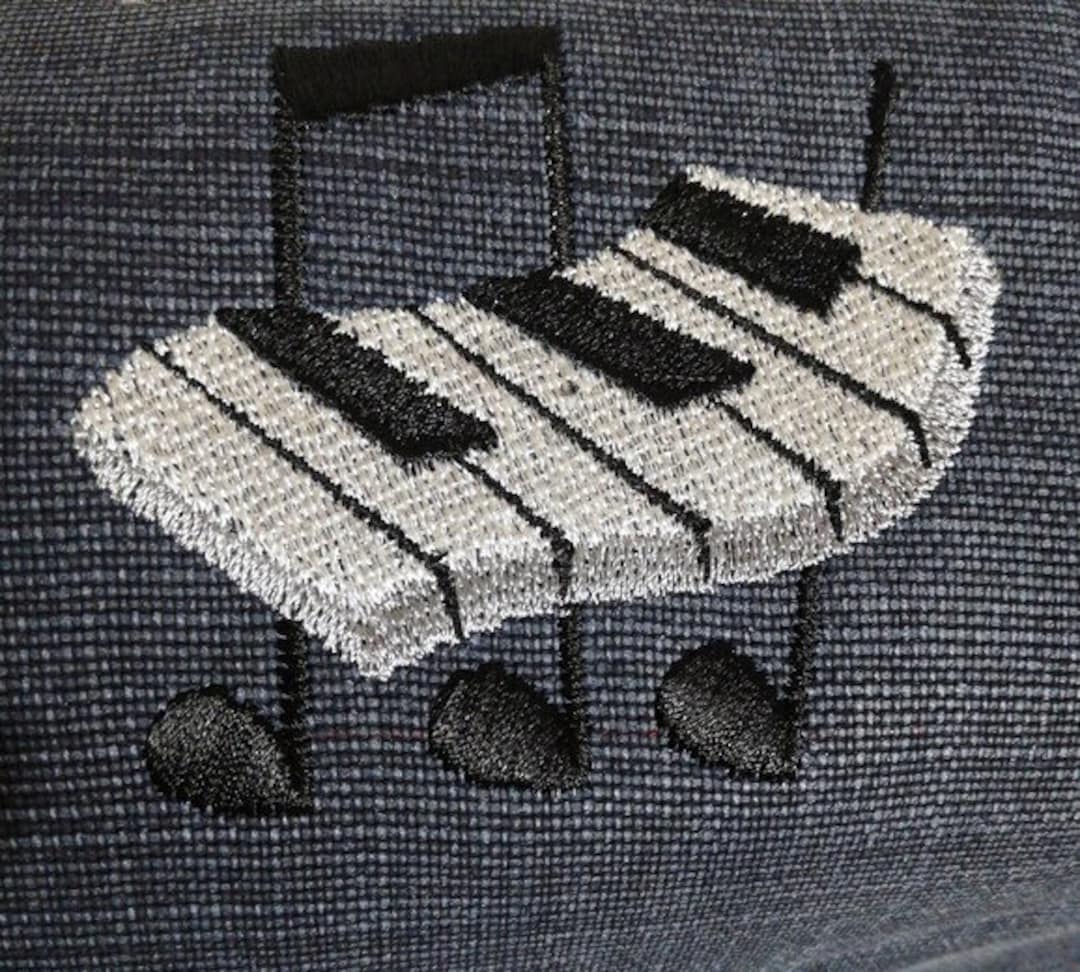 Piano Keys - Machine Embroidery Design, Embroidery Designs, Machine ...