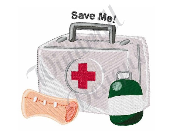 Medical Kit Machine Embroidery Design Embroidery Designs | Etsy