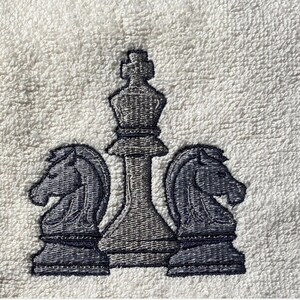 Chess Pieces -machine Embroidery Design, Embroidery Designs, Machine ...
