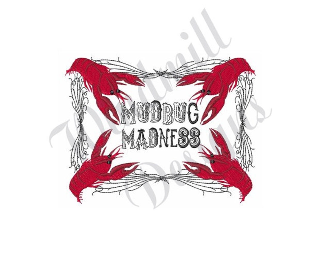 Mudbug Madness - Machine Embroidery Design, Embroidery Designs ...