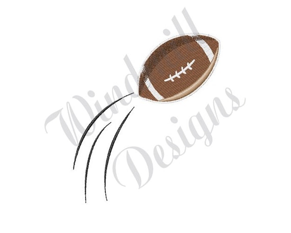 Football Machine Embroidery Design Embroidery Designs - Etsy