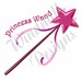Princess Wand Machine Embroidery Design Embroidery Designs - Etsy