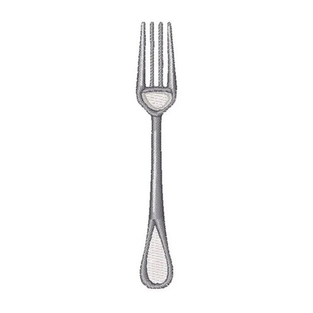 Fork - Machine Embroidery Design, Embroidery Designs, Machine ...
