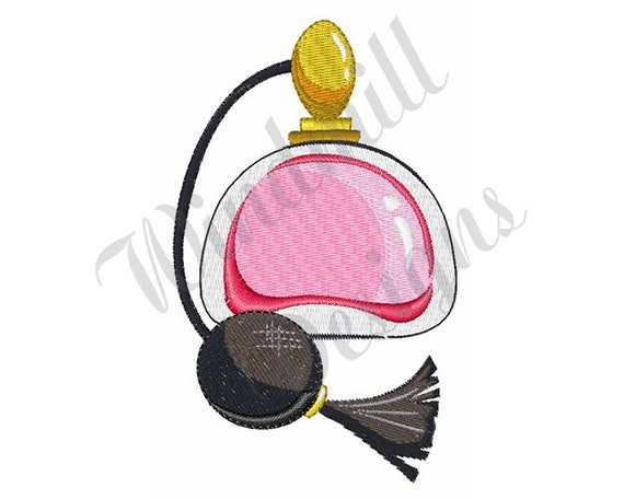 Perfume Bottle Machine Embroidery Design Embroidery - Etsy