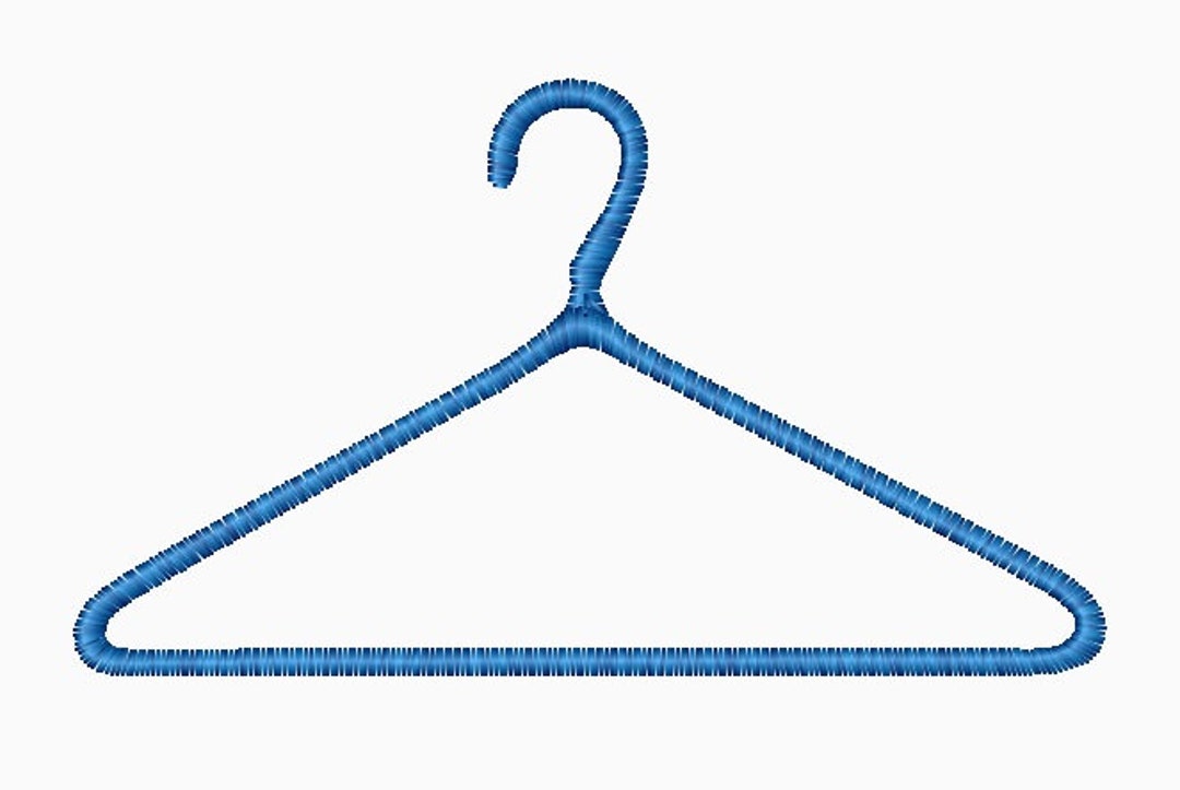 Clothes Hanger - Machine Embroidery Design, Embroidery Designs, Machine ...