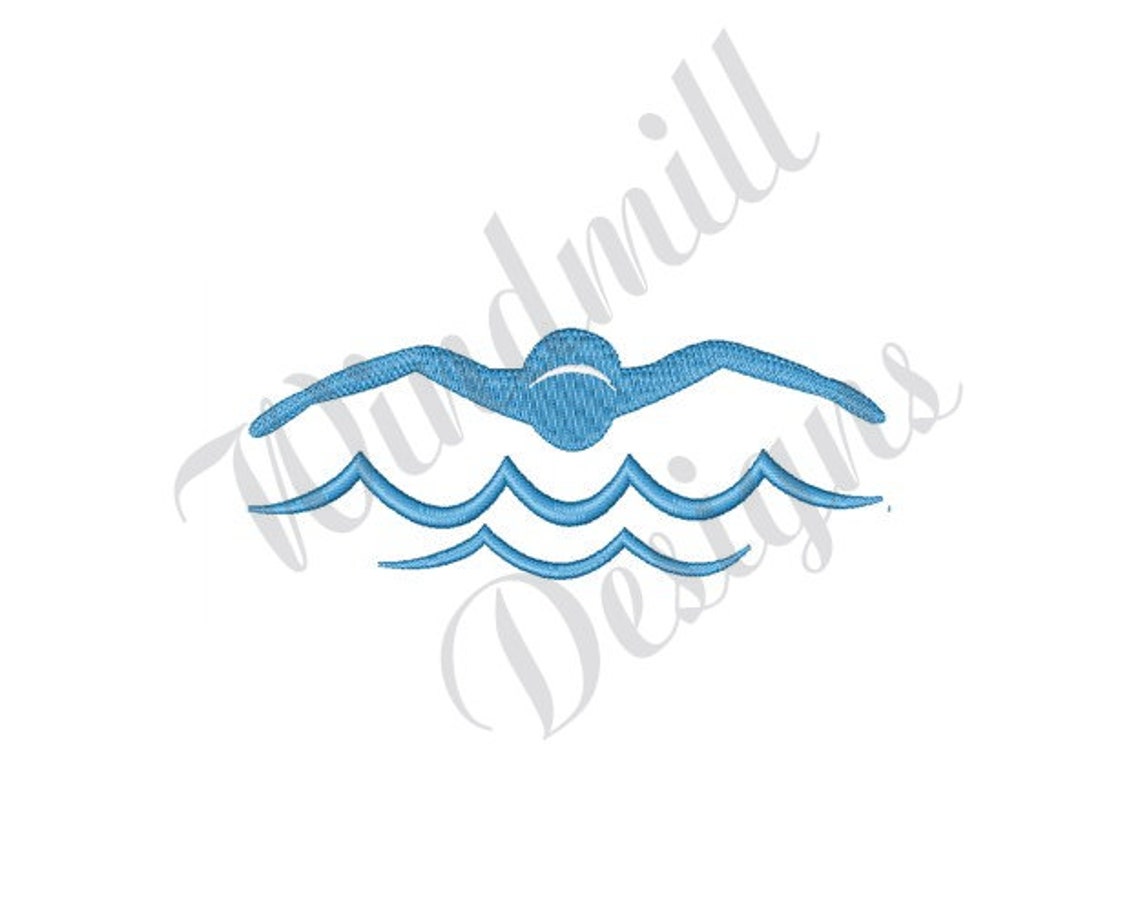 Swimming - Machine Embroidery Design, Embroidery Designs, Machine ...