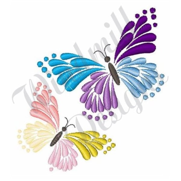 Butterfly Machine Embroidery Designs - Etsy