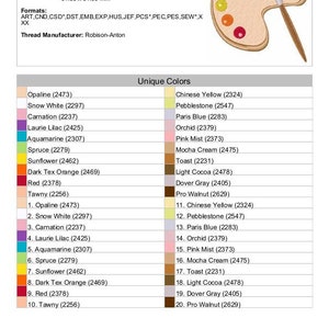 Paint Palette - Machine Embroidery Design, Embroidery Designs, Machine ...