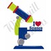 Microscope Science Machine Embroidery Design Embroidery | Etsy