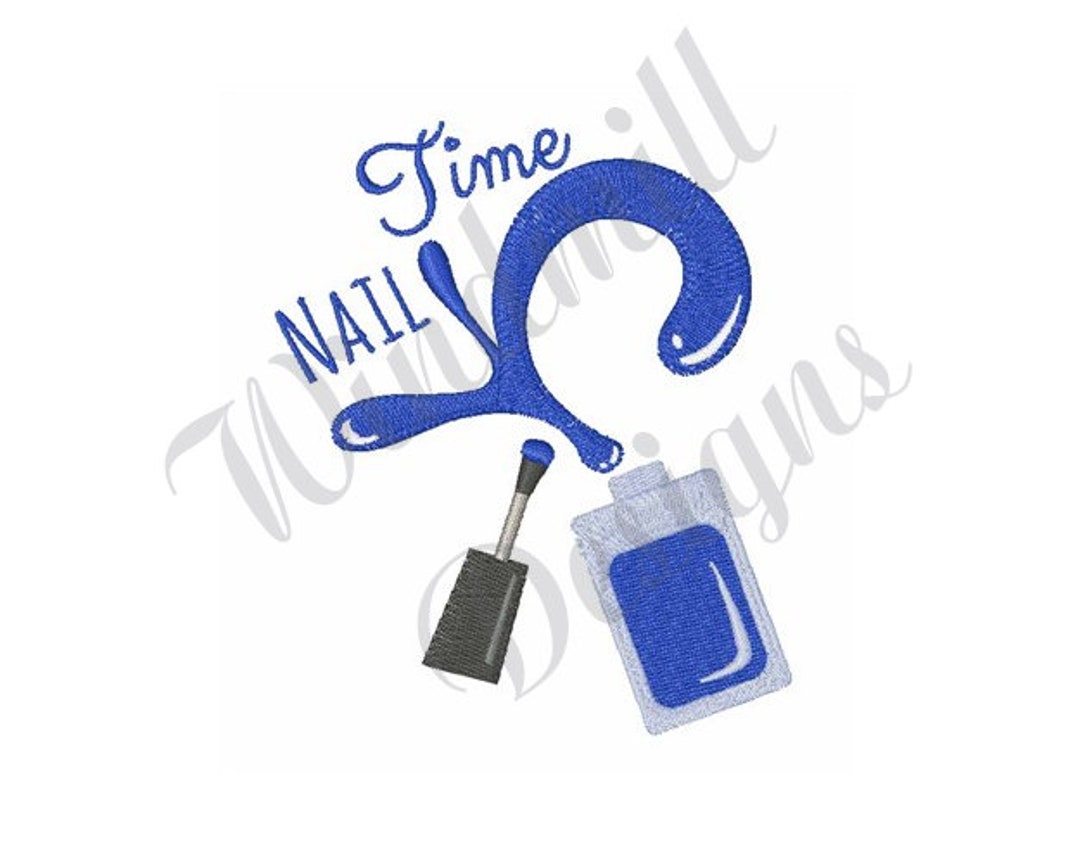 Nail Polish - Machine Embroidery Design, Embroidery Designs, Machine ...