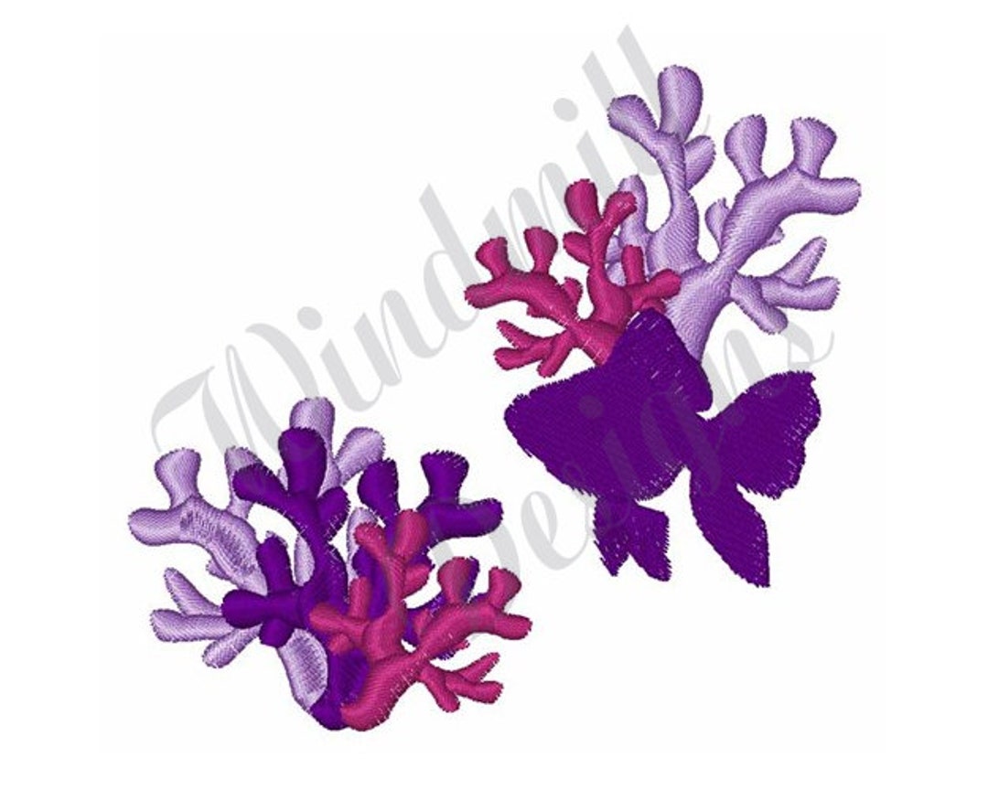 Coral Reef - Machine Embroidery Design, Embroidery Designs, Machine ...