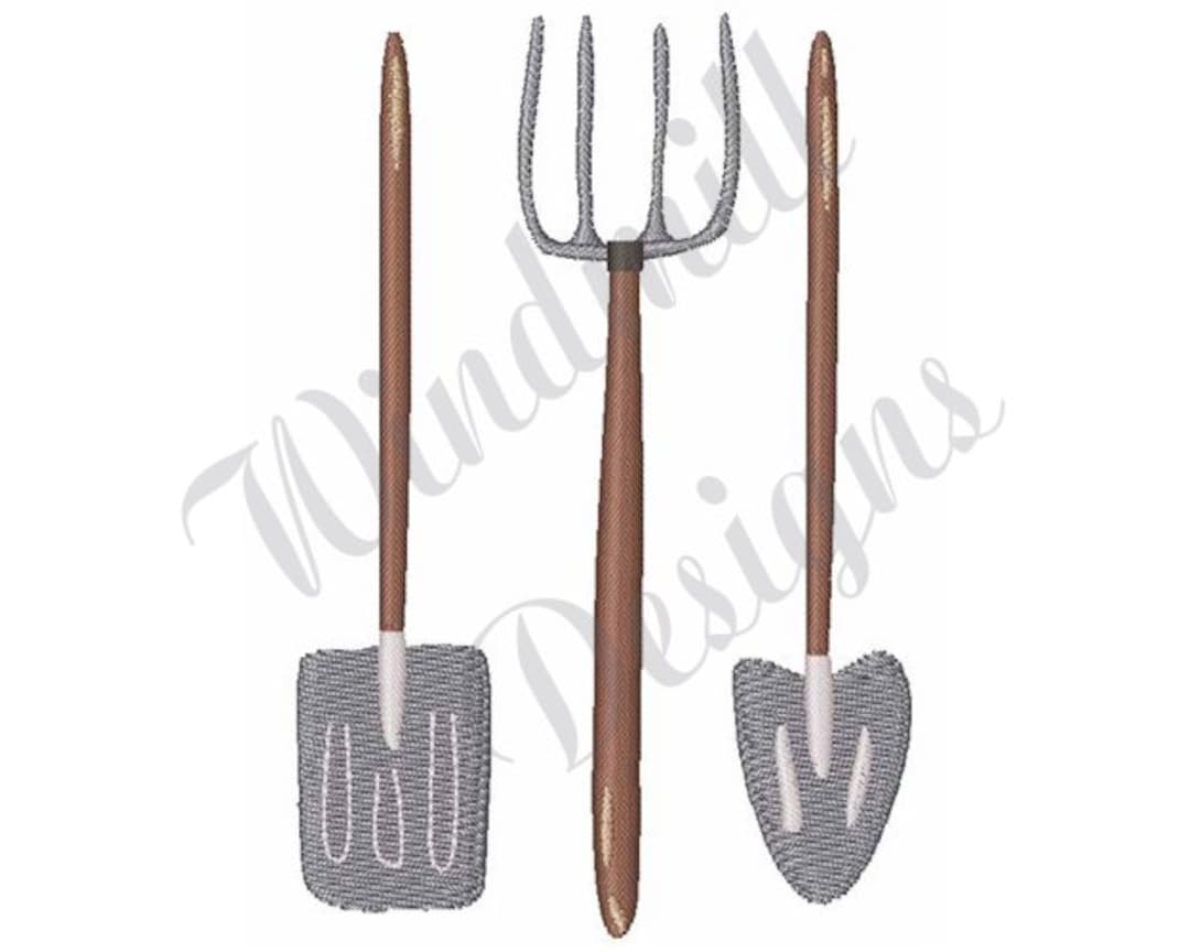 Garden Tools - Machine Embroidery Design, Embroidery Designs, Machine ...