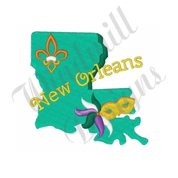 Louisiana Embroidery - Etsy