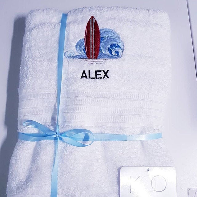 Surfboard Machine Embroidery Design Embroidery Designs | Etsy