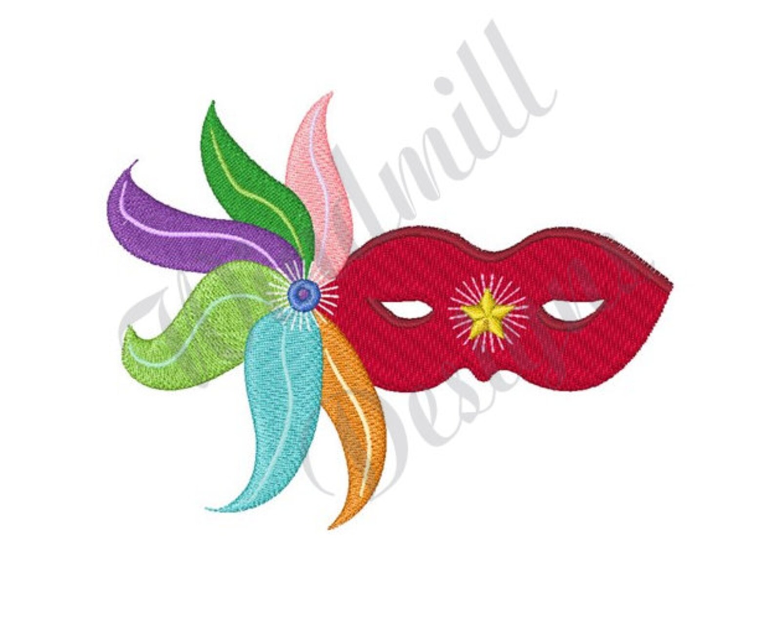 Masquerade Mask - Machine Embroidery Design, Embroidery Designs ...
