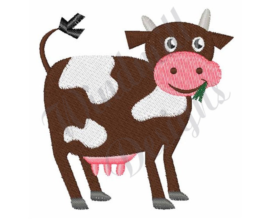 Dairy Cow - Machine Embroidery Design, Embroidery Designs, Machine ...