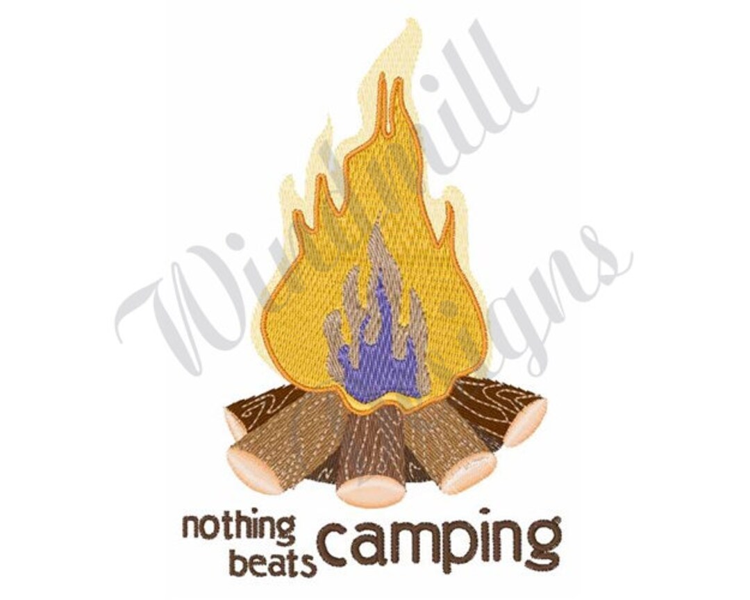 Campfire - Machine Embroidery Design, Embroidery Designs, Machine ...