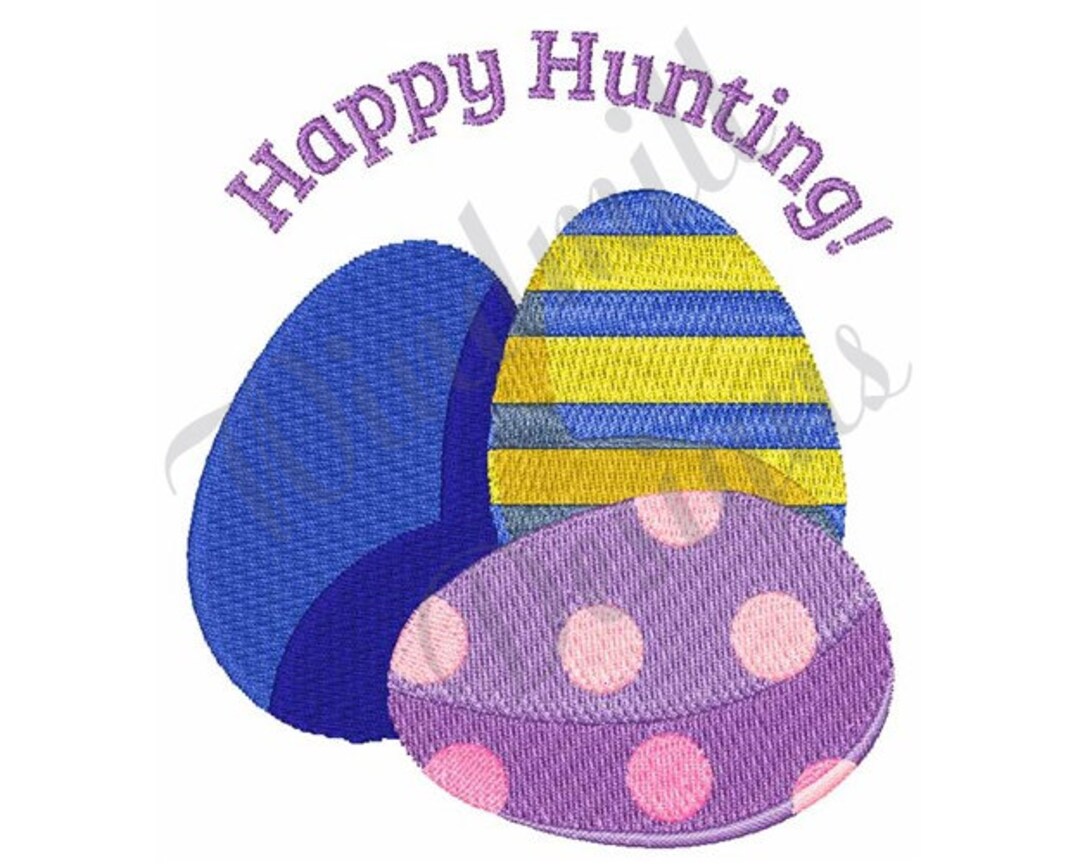 Happy Hunting - Machine Embroidery Design, Embroidery Designs, Machine ...