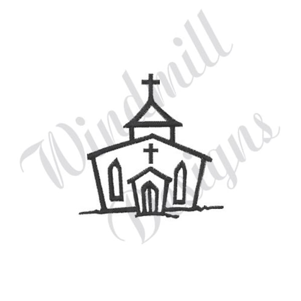Hand Embroidery Church Designs - Etsy