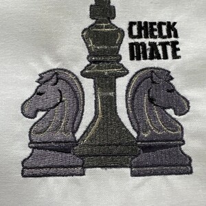 Check Mate Chess - Machine Embroidery Design, Embroidery Designs ...