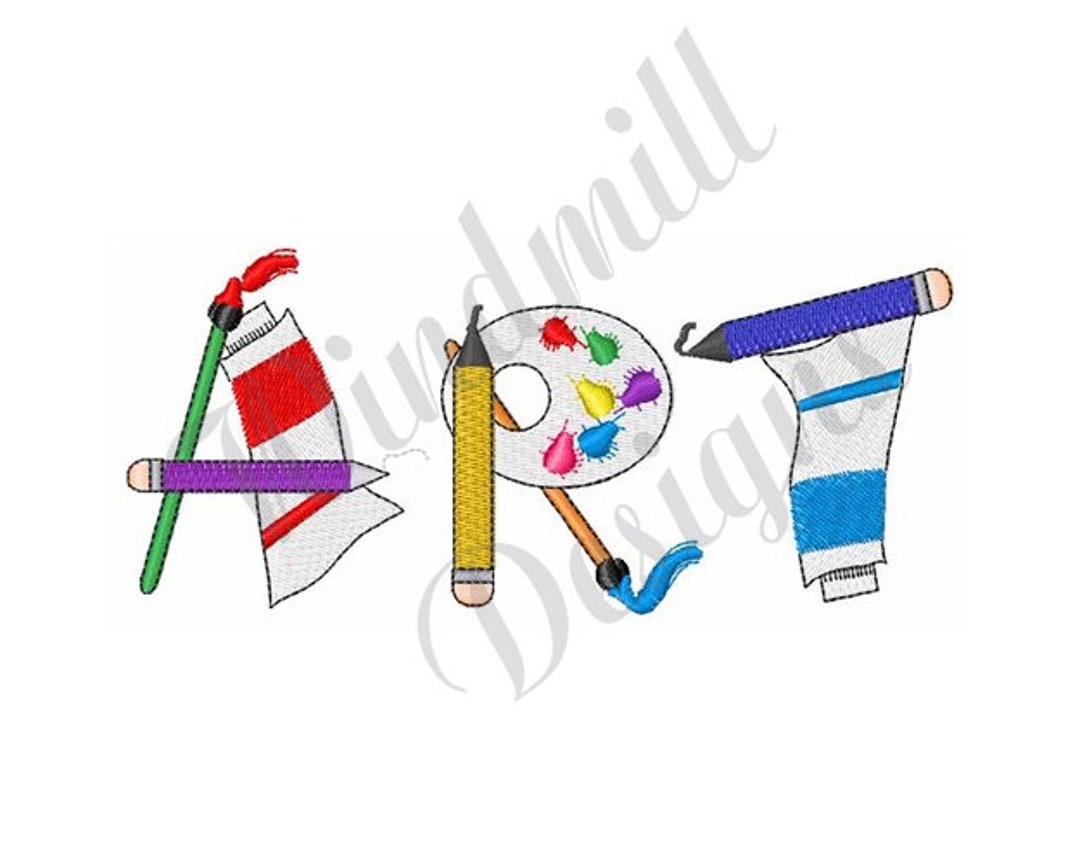 Art Supply - Machine Embroidery Design, Embroidery Designs, Machine ...
