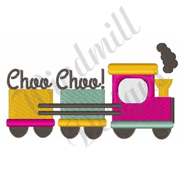 Thomas the Train Embroidery Design - Etsy