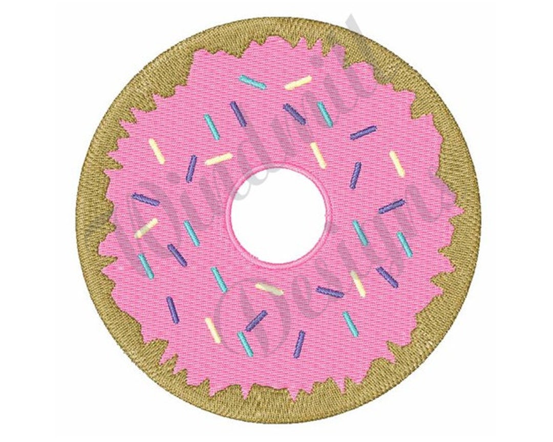Donut - Machine Embroidery Design, Embroidery Designs, Machine ...
