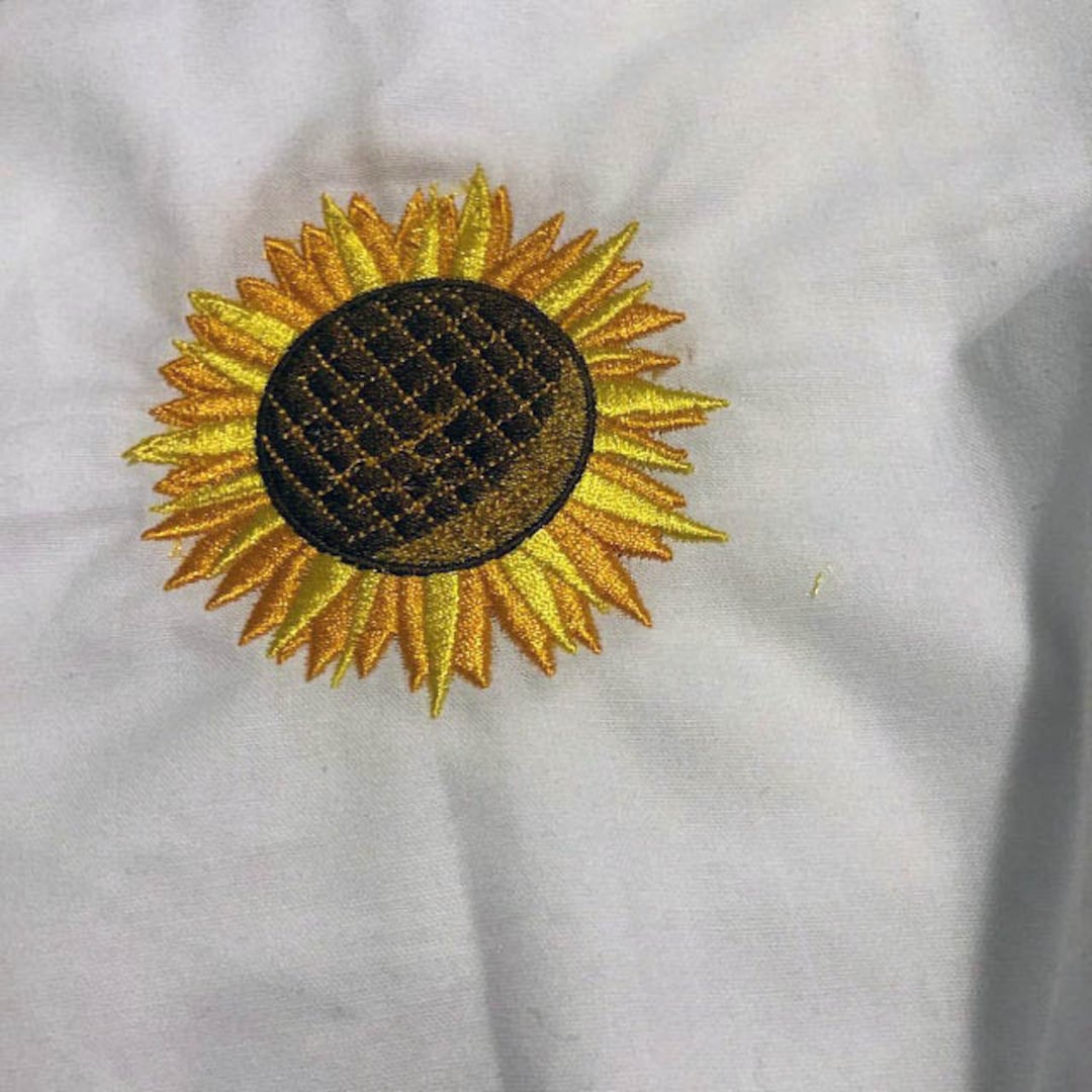 Sunflower Bloom - Machine Embroidery Design, Embroidery Designs ...