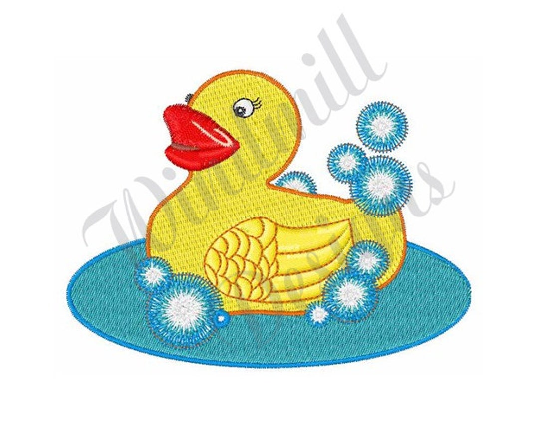 Rubber Ducky - Machine Embroidery Design, Embroidery Designs, Machine ...