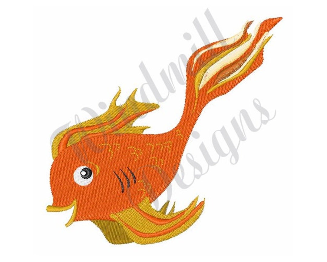 Goldfish - Machine Embroidery Design, Embroidery Designs, Machine ...