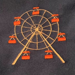 Ferris Wheel - Machine Embroidery Design, Embroidery Designs, Machine ...