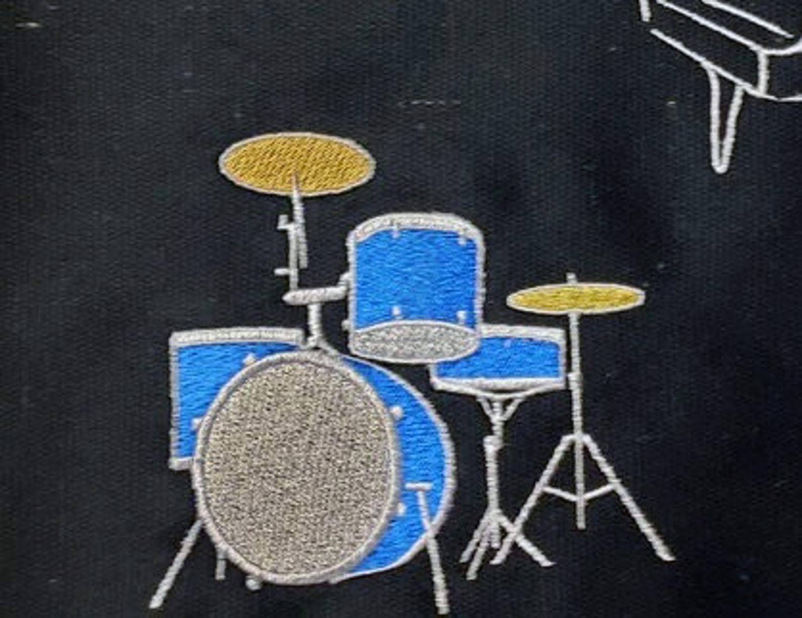 Drum Set - Machine Embroidery Design, Embroidery Designs, Machine ...