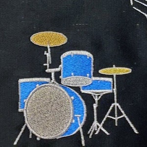 Drum Set - Machine Embroidery Design, Embroidery Designs, Machine ...