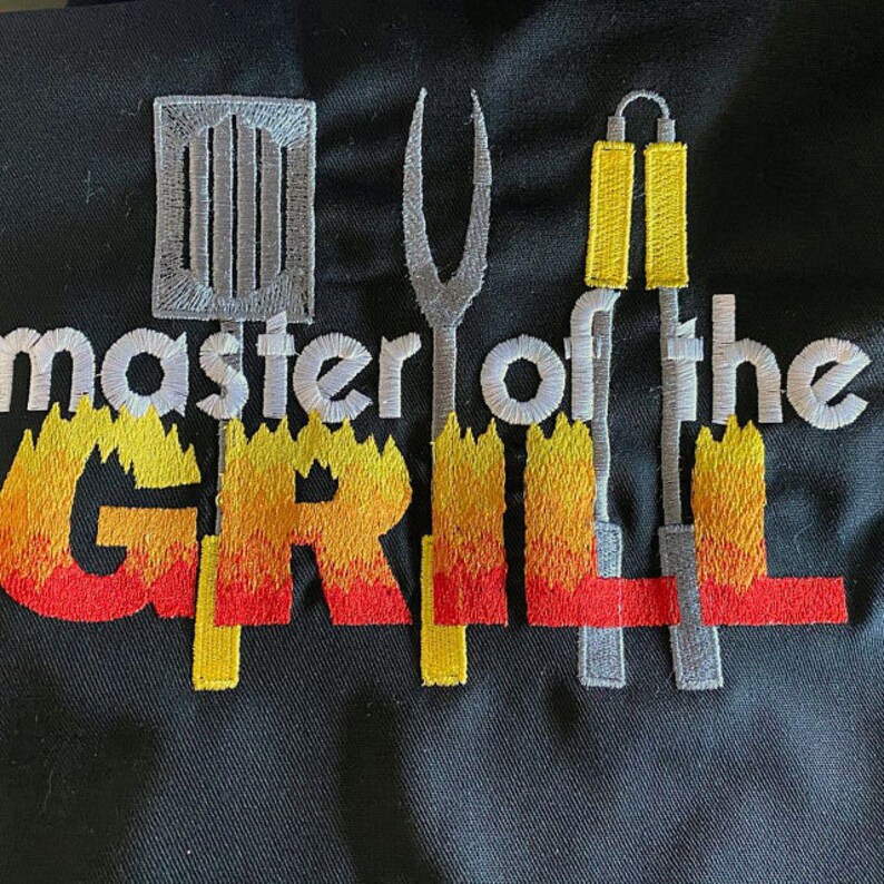 Grill Utensils - Machine Embroidery Design, Embroidery Designs, Machine ...