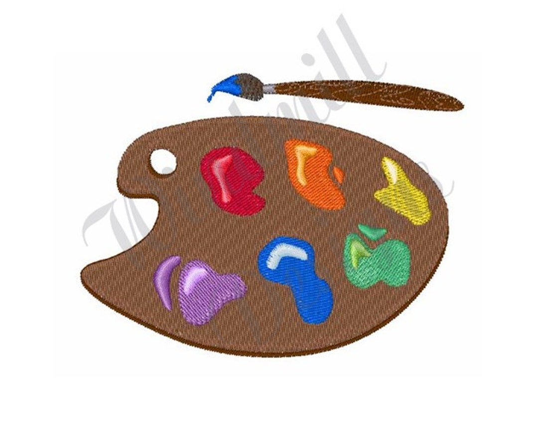 Paint Palette - Machine Embroidery Design, Embroidery Designs, Machine ...