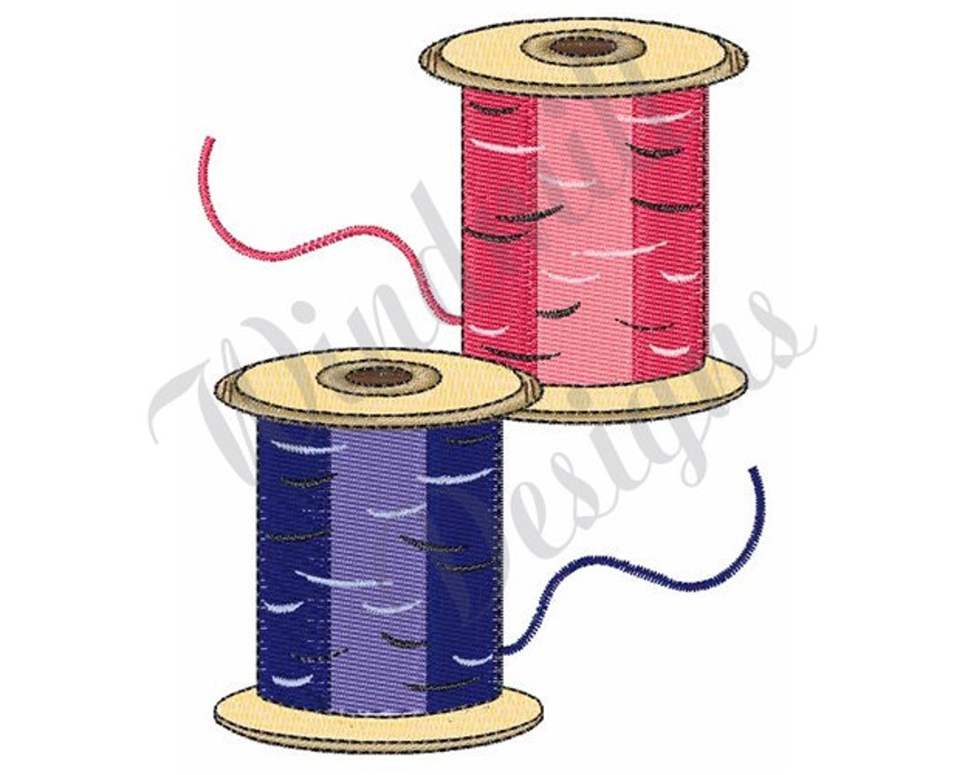 Spool of Thread - Machine Embroidery Design, Embroidery Designs ...
