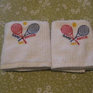 Tennis Game Match Set - Machine Embroidery Design, Embroidery Designs ...