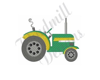 Antique Pulling Tractor Machine Embroidery Design, Embroidery Designs ...